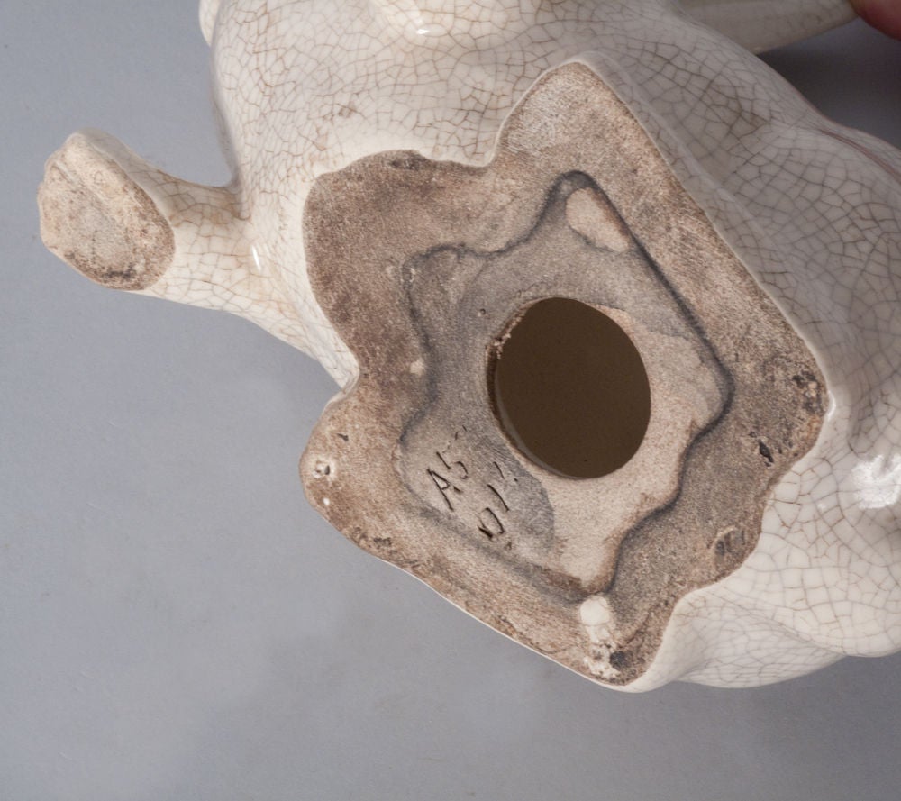 French Ceramic Figure of a Rabbit at 1stDibs | ceramic rabbit