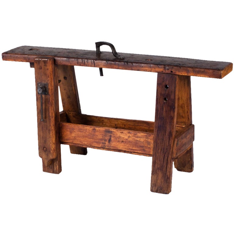French Country Carpenter's Work Bench "Etabli" at 1stDibs