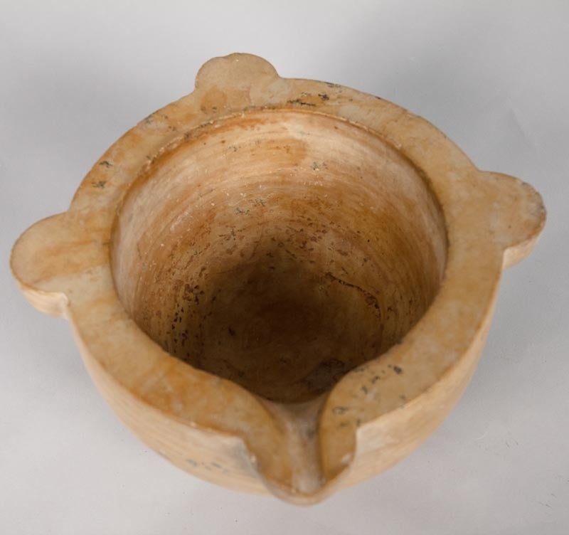 French Marble Mortar with Pestle. 19th Century at 1stDibs