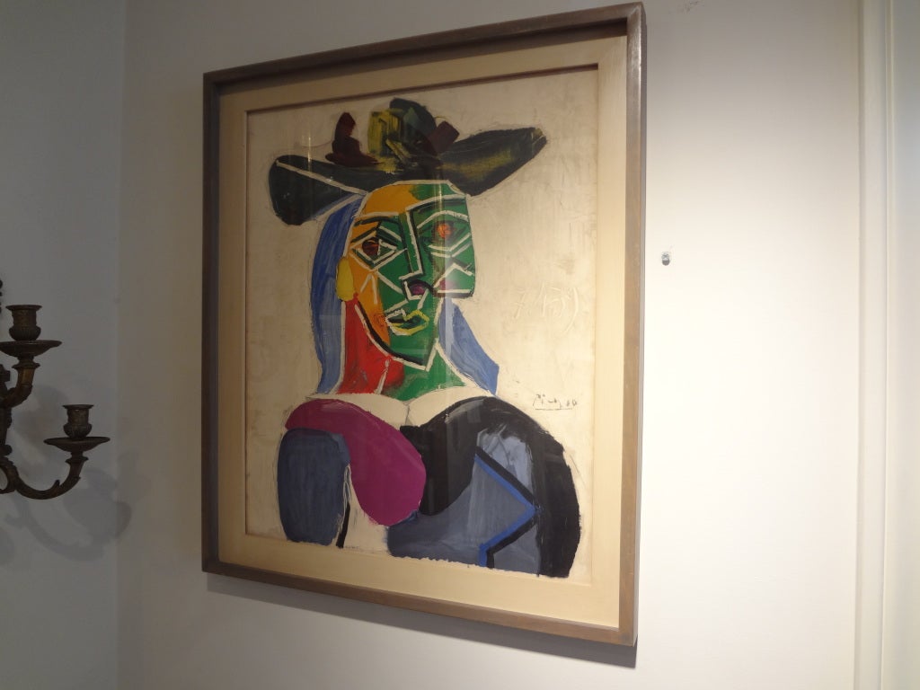 Picasso Stone Lithograph at 1stDibs