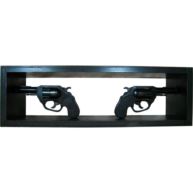 Steel Pistol Coffee Table at 1stDibs