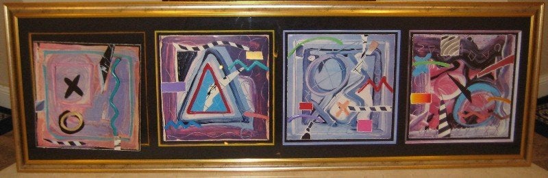 Marvin Markman, American 1949-2008 Four Seasons Serigraph at 1stDibs