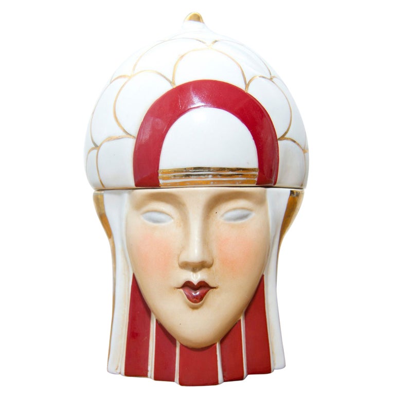 Very Rare Original Robj Bonbonniere Sweets Jars French Art Deco at 1stDibs