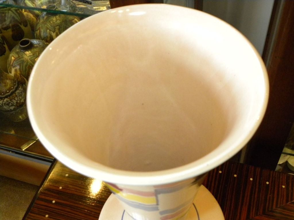 Exceptional Ceramic Vase by Eva Zeisel, 1930s at 1stDibs