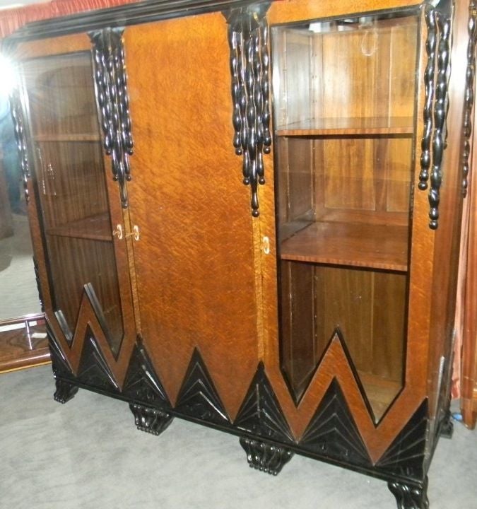Spectacular Unique One of KInd (Modernist) Art Deco Cabinet at 1stDibs
