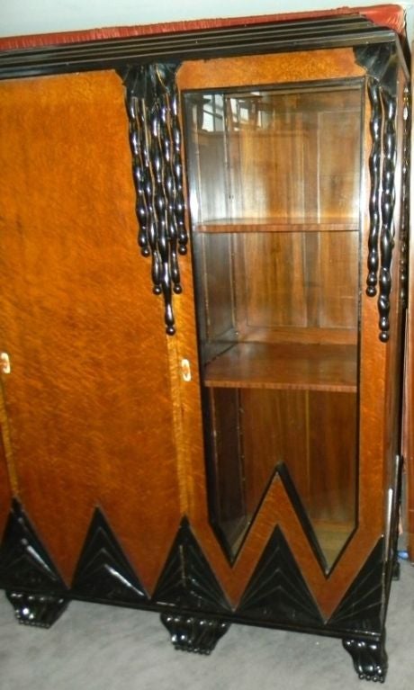 Spectacular Unique One of KInd (Modernist) Art Deco Cabinet at 1stDibs