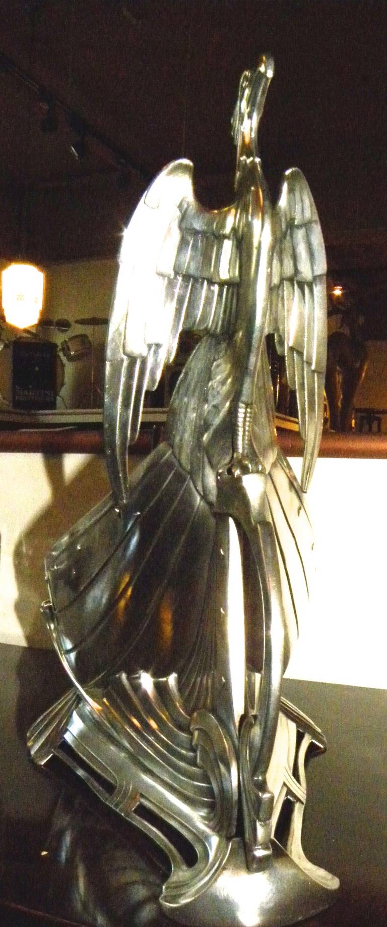 Art Nouveau Silver Eagle Centerpiece by WMF at 1stDibs | art nouveau ...