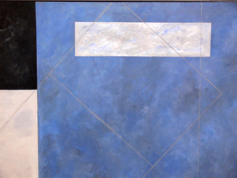 Large Scale Abstract Painting by J.M. Meisel at 1stDibs