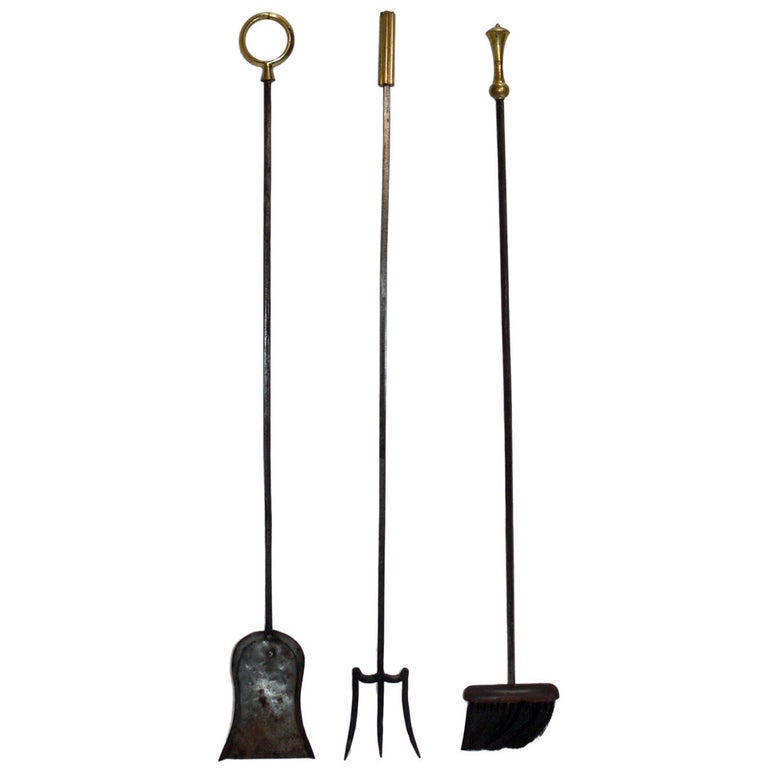 Large Scale Italian Fire Tools For Sale at 1stDibs