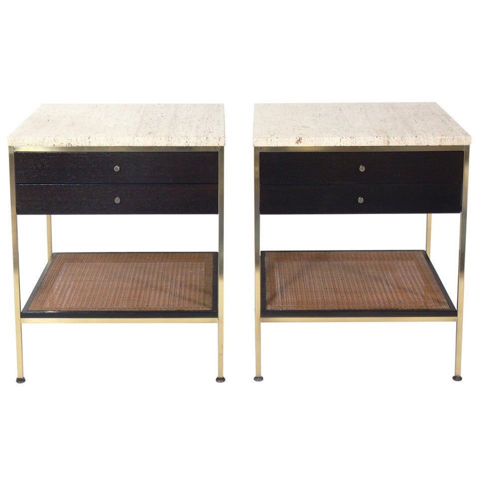 Pair of Modernist Side Tables or Night Stands by Paul McCobb at 1stDibs