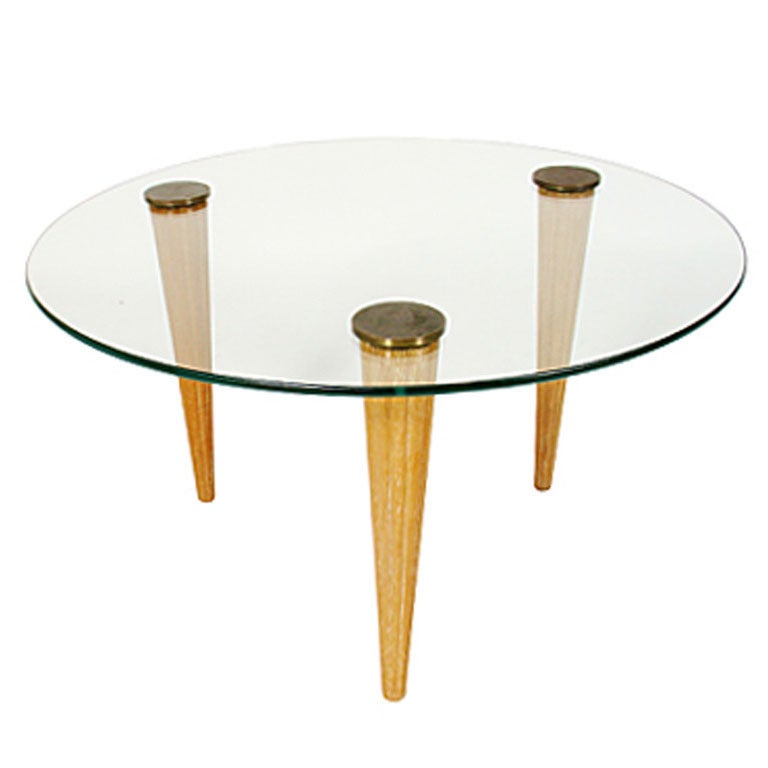 Art Deco Side or Coffee Table in the manner of Gilbert Rohde at 1stDibs
