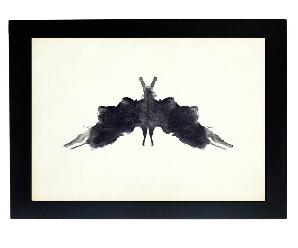 Group of Original Abstract Rorschach Inkblot Test Prints at 1stDibs ...