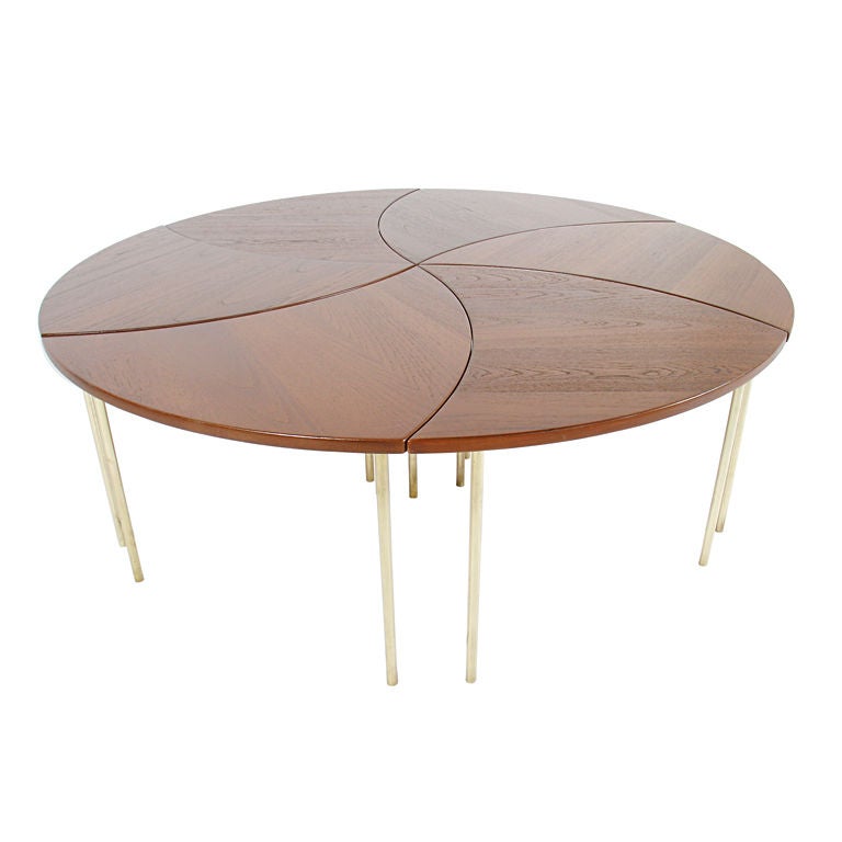 Interlocking Coffee Table by Peter Hvidt at 1stDibs