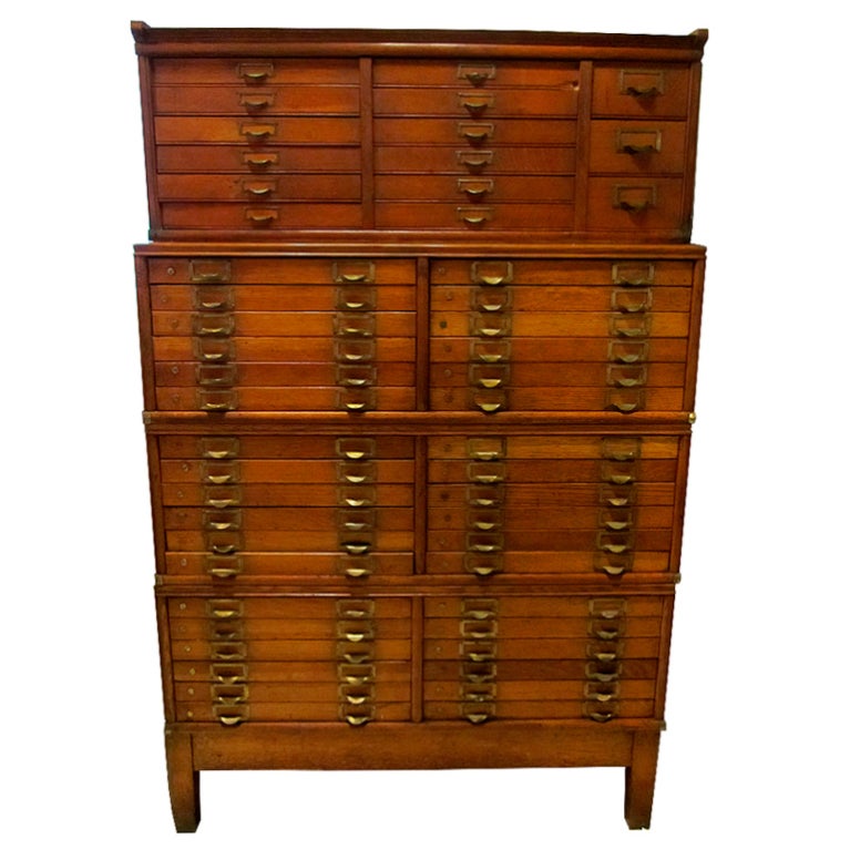 Oak Stacker at 1stDibs