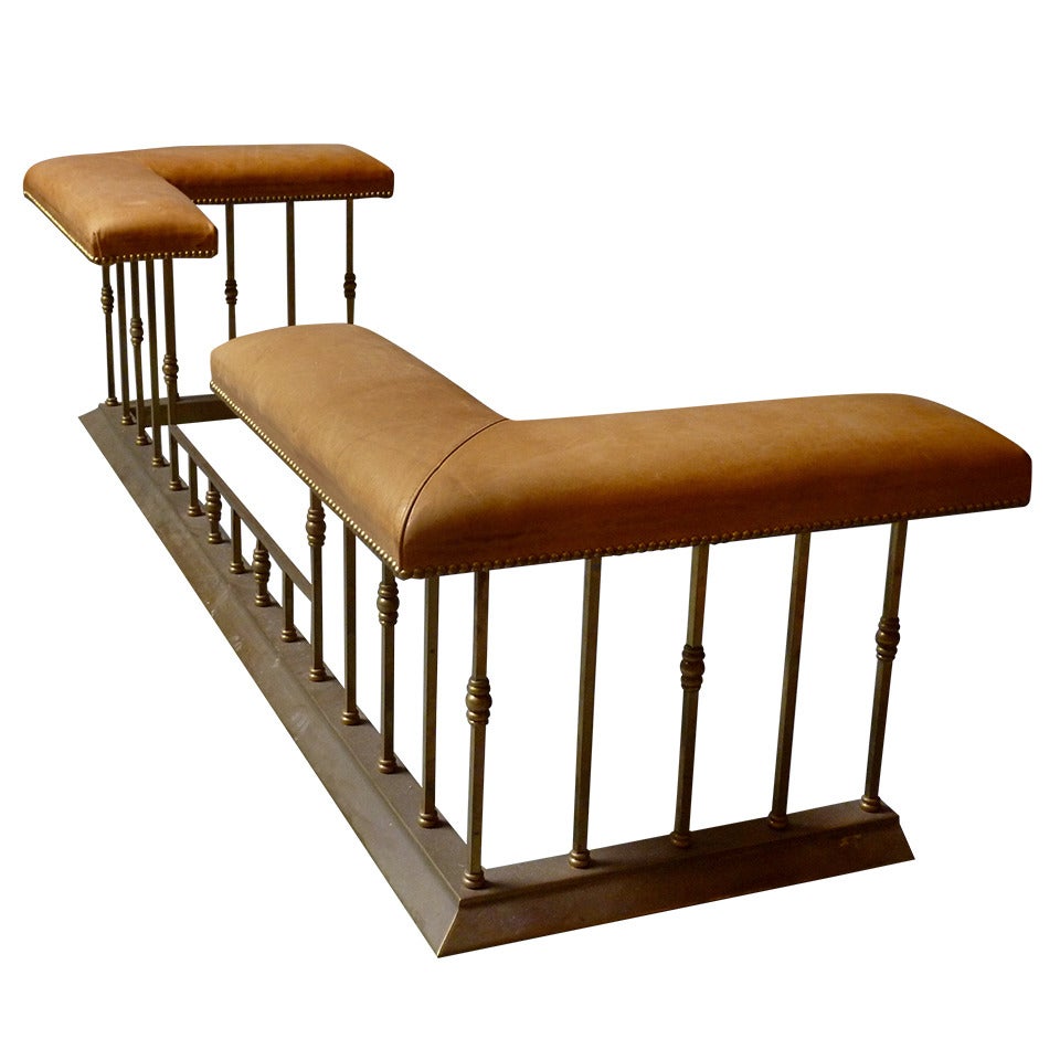 Regency Style Hand Crafted Club Fender at 1stDibs