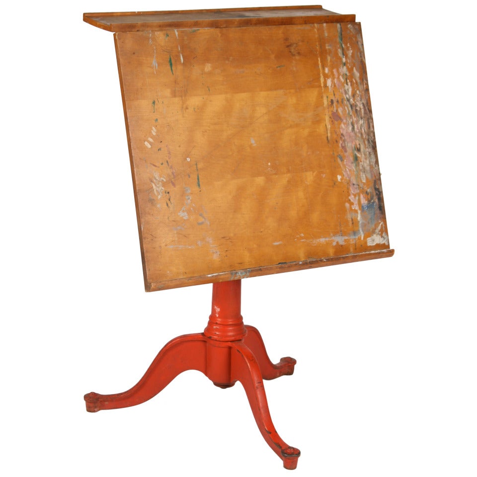 A Late 19th Century Cast Iron Architect’s or Artist’s Drawing Stand at ...