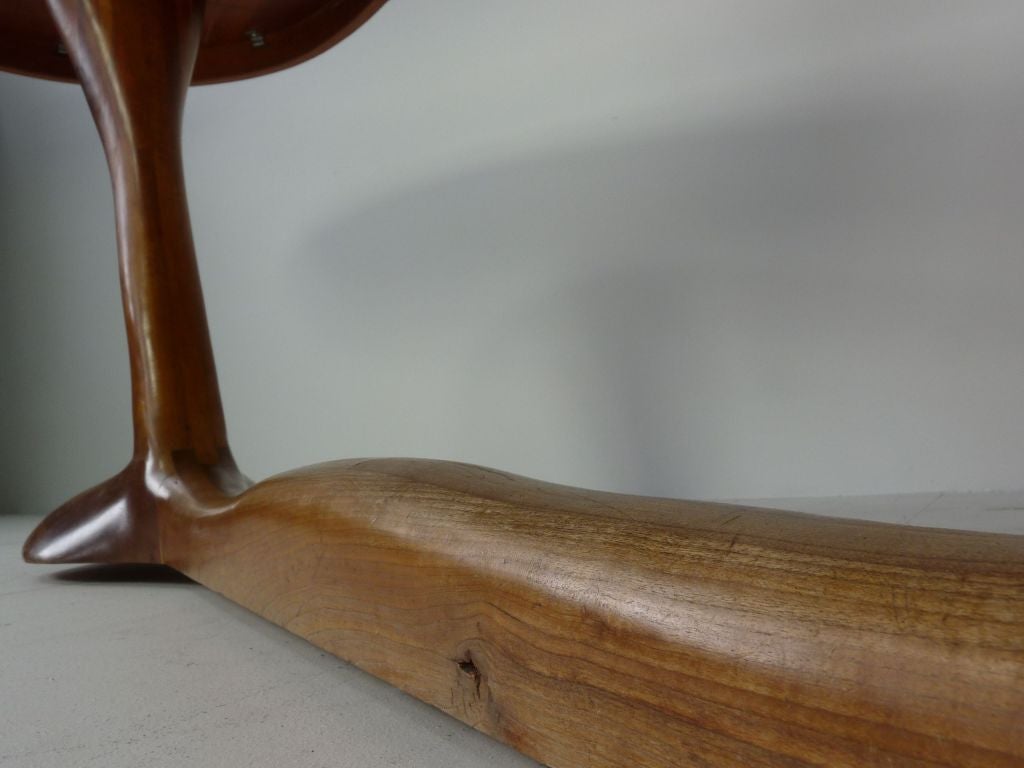 Exceptional Sculpted Craft Desk By Steven Widom at 1stDibs