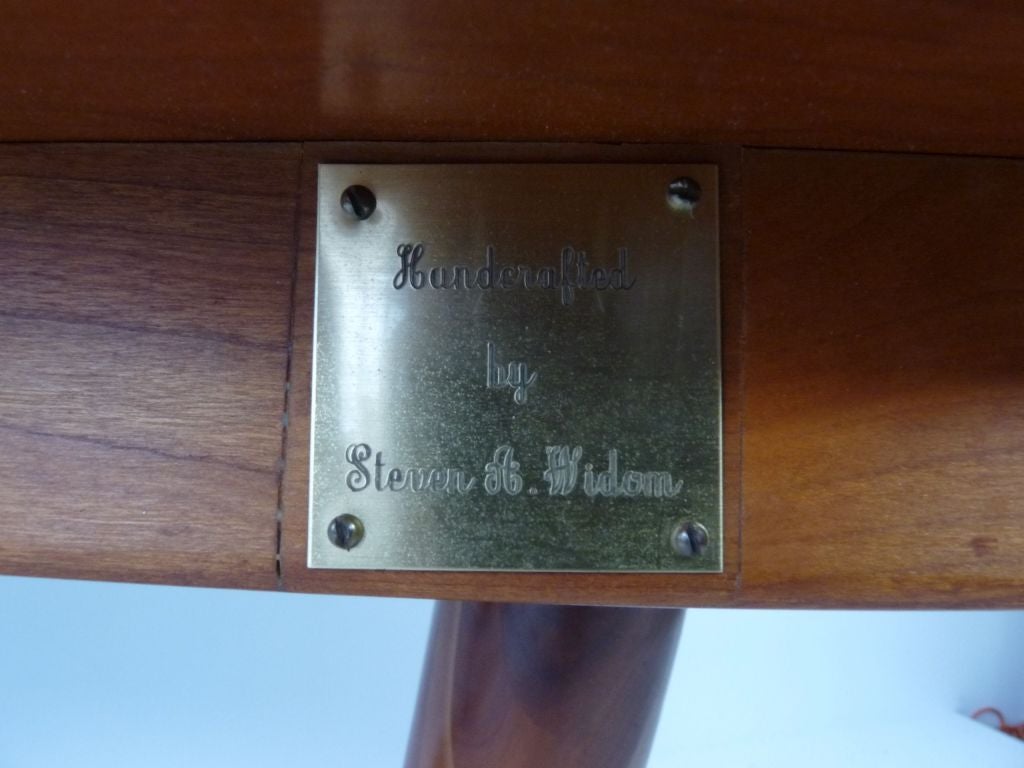 Exceptional Sculpted Craft Desk By Steven Widom at 1stDibs