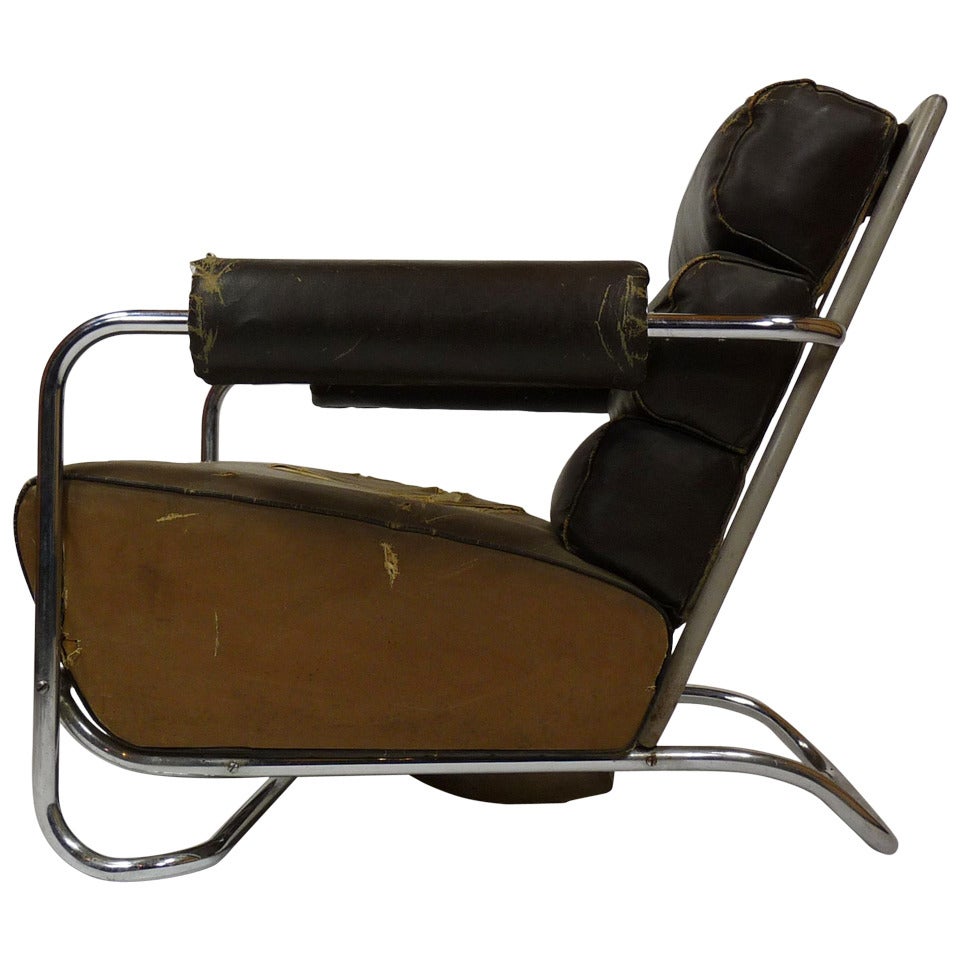 Rare Lounge Chair by Gilbert Rohde at 1stDibs