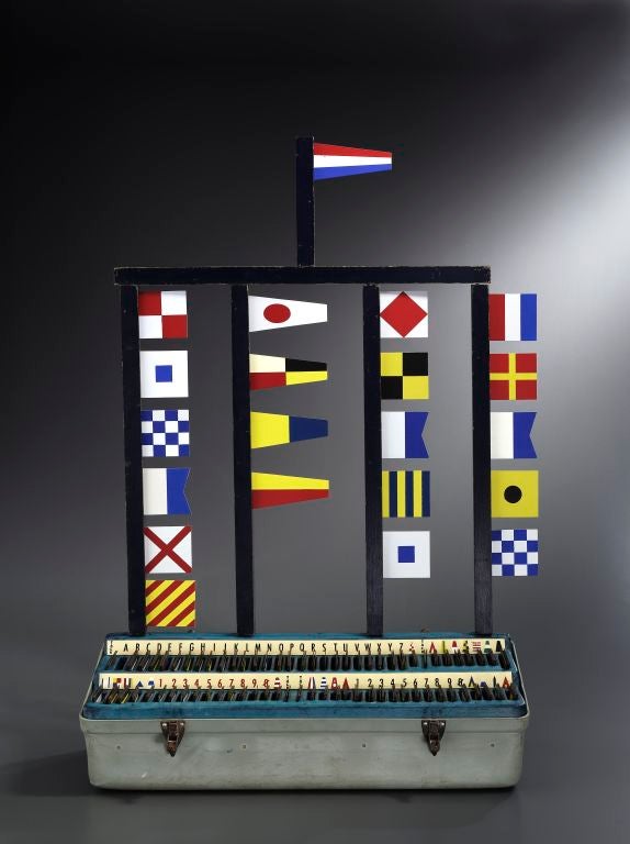 United States Navy Flag Hoist Training Kit at 1stDibs