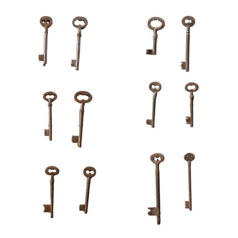 Antique Jailhouse Keys For Sale at 1stDibs