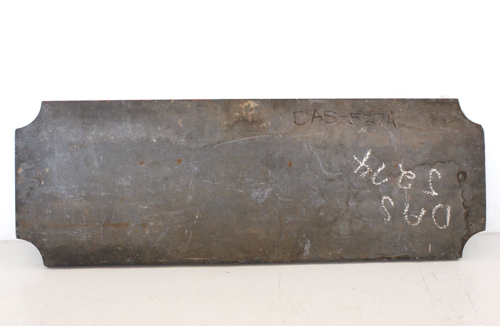 19th Century Gilded Black Slate Department Store Sign at 1stDibs