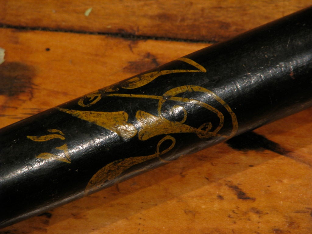 English Wooden and Lead Core Truncheon at 1stDibs