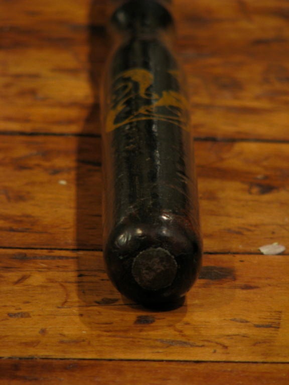 English Wooden and Lead Core Truncheon at 1stDibs