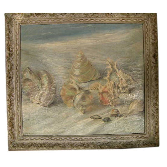 Listed Artist Lois Rapp Oil Painting On Canvas Signed !940's at 1stDibs