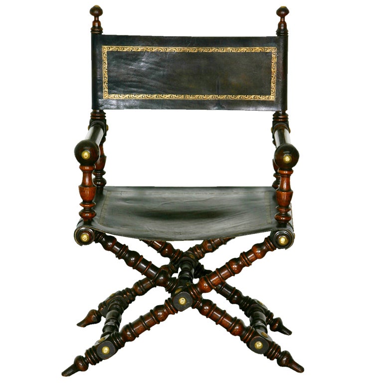 A Campaign Chair at 1stDibs