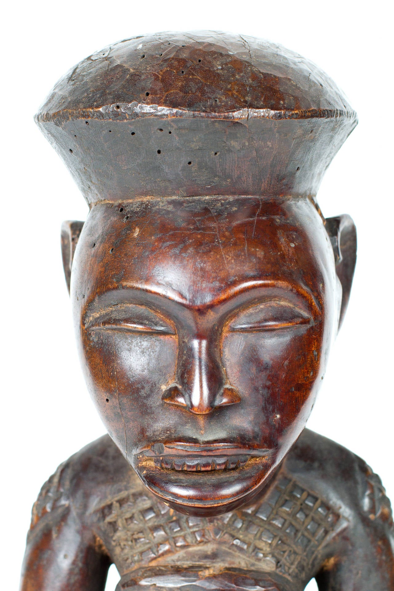 Wooden Carved Statue of Bakongo or Kongo Tribe Maternity Figure For ...