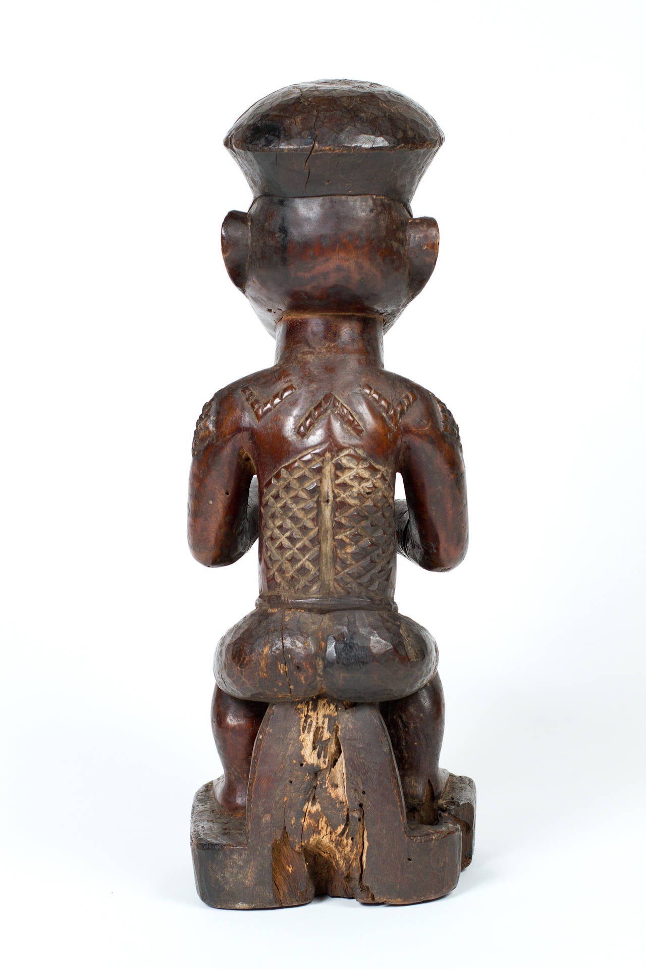 Wooden Carved Statue of Bakongo or Kongo Tribe Maternity Figure For ...