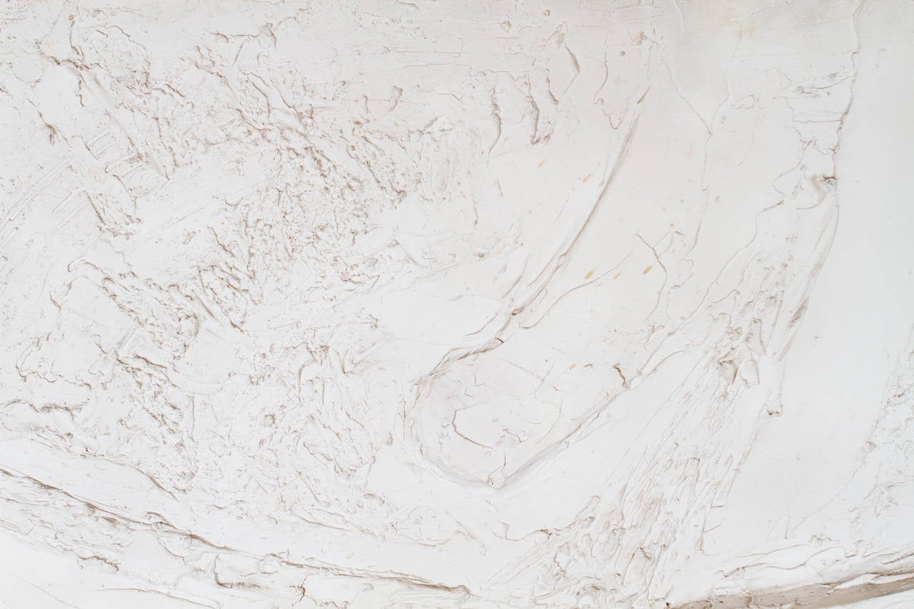 Mix-Media Plaster White Relief Abstract Painting For Sale at 1stDibs ...