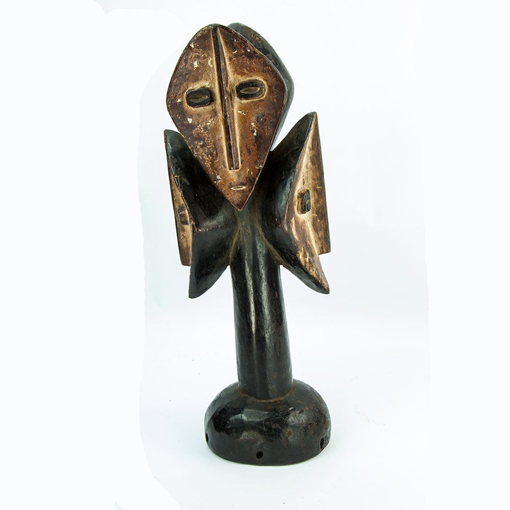 Antique African Congo Lega Tribal Sculpture at 1stDibs