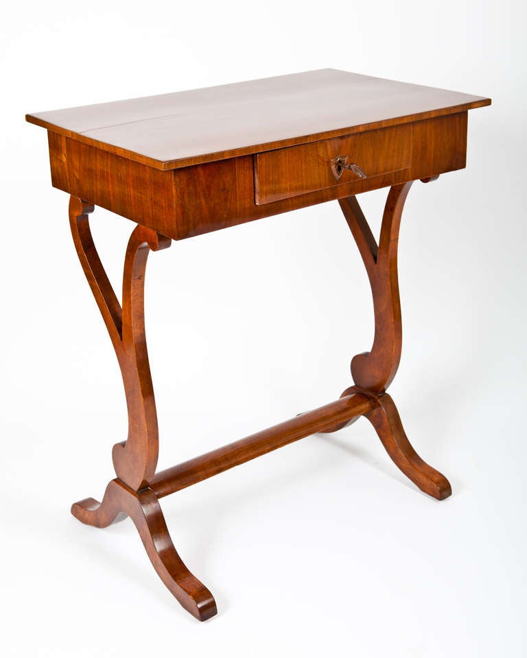 Biedermeier Style Side Table For Sale at 1stDibs