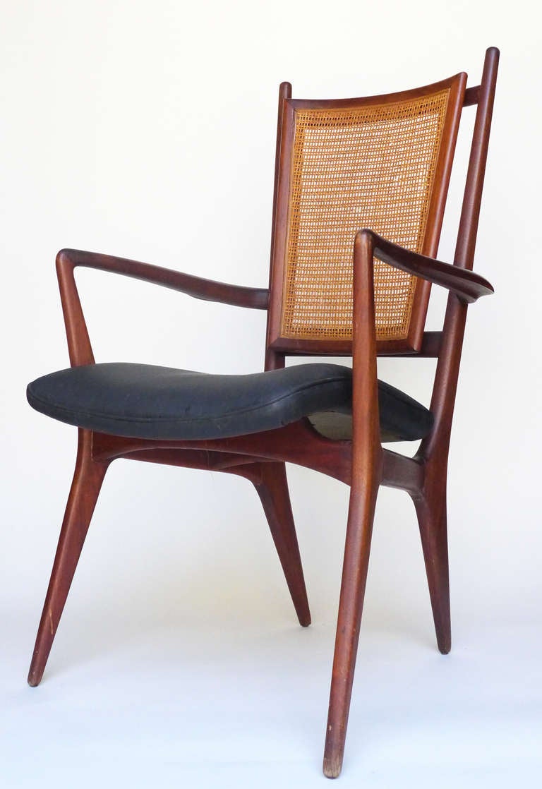 Set of 6 Dining Chairs by Grosfeld House at 1stDibs