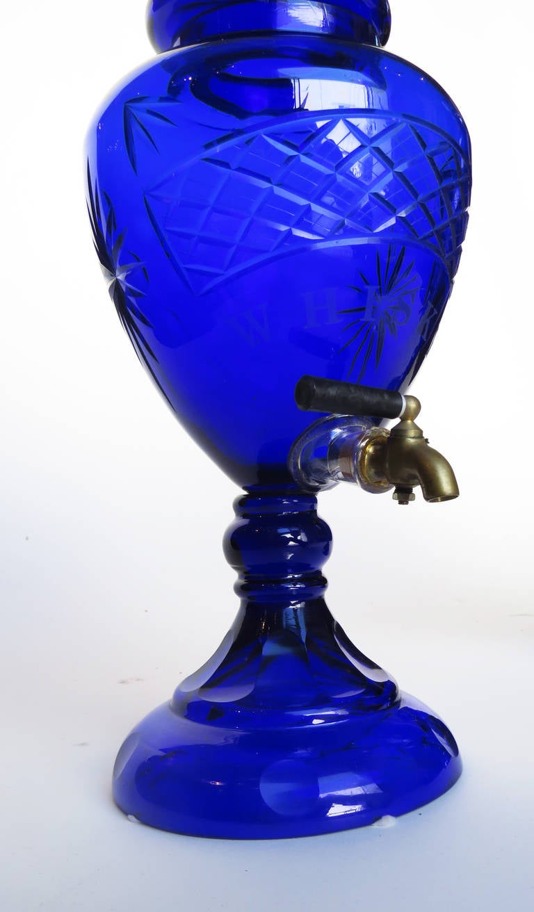 Pair of Glass Samovars at 1stDibs