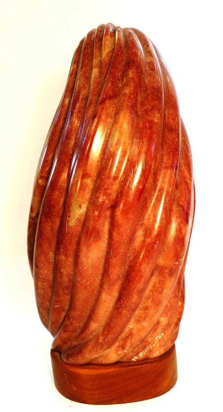 Native American Marble Sculpture by Bruce LaFountain at 1stDibs