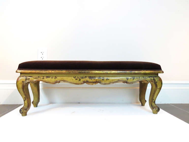 Small French Bench at 1stDibs