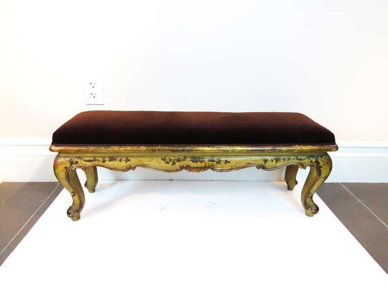 Small French Bench at 1stDibs