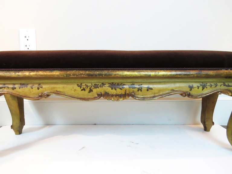 Small French Bench at 1stDibs