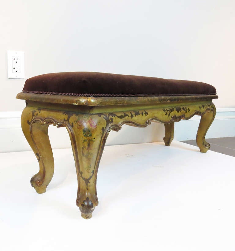 Small French Bench at 1stDibs