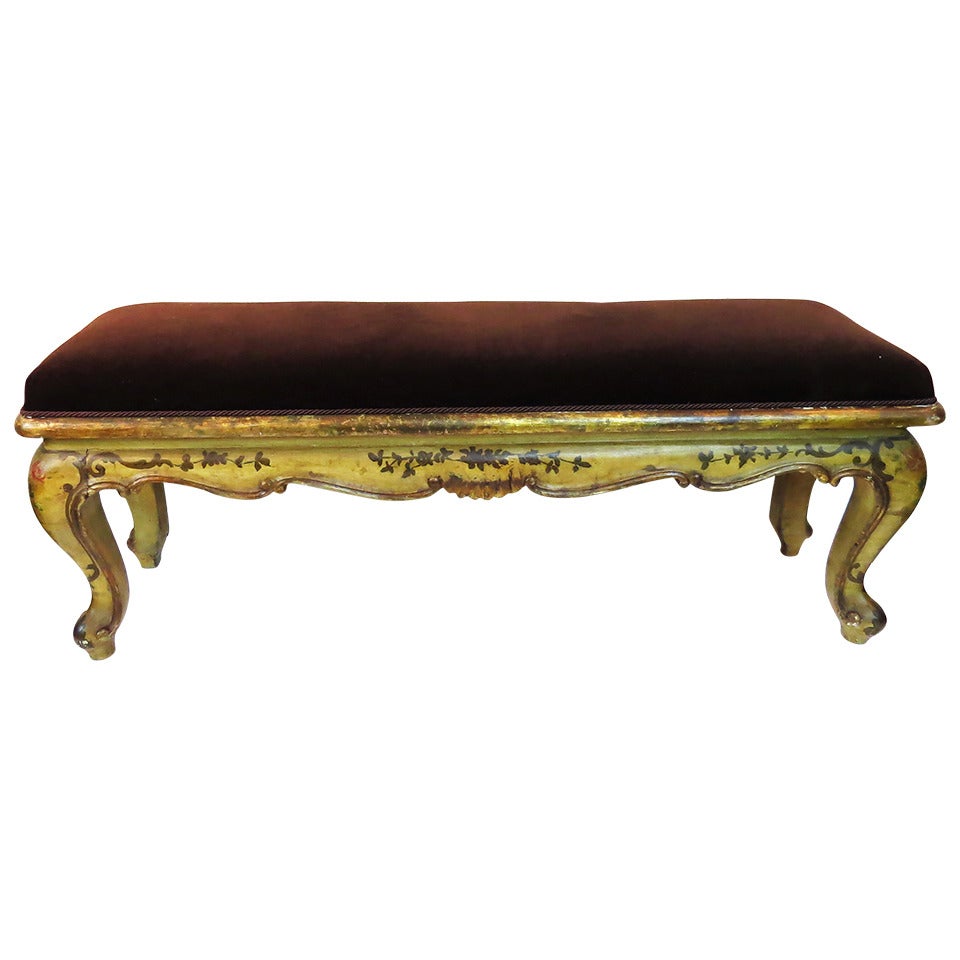 Small French Bench at 1stDibs