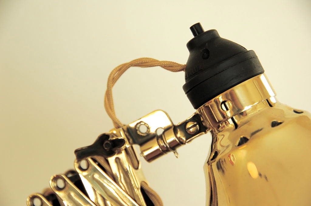 Extendable Scissor Clamp Light For Sale at 1stDibs