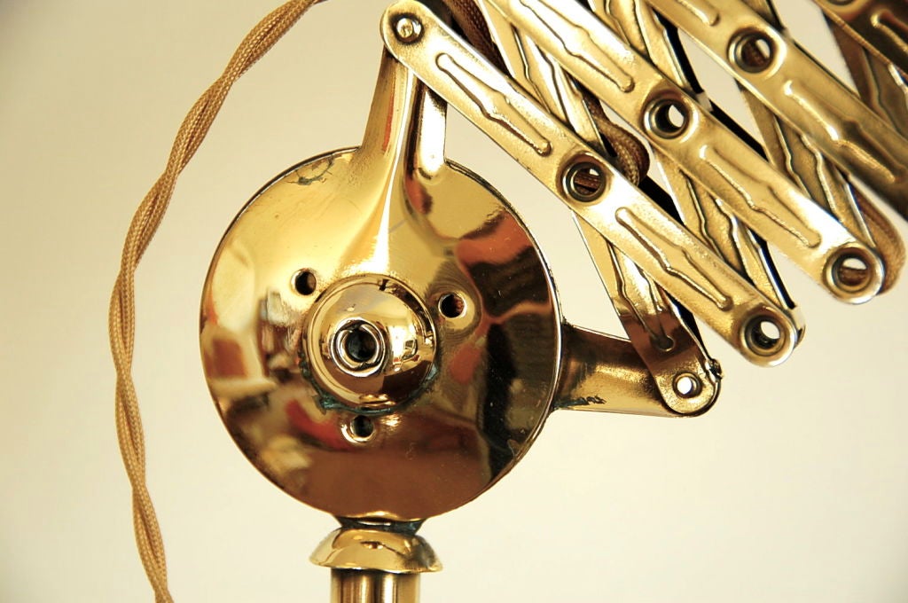 Extendable Scissor Clamp Light For Sale at 1stDibs