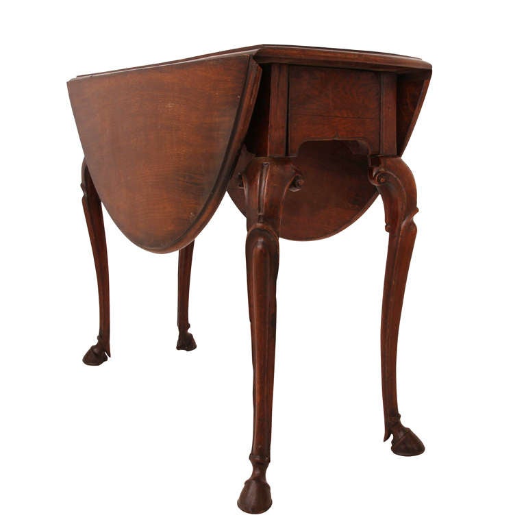 French 18th Century Gate Leg Occasional Table at 1stDibs