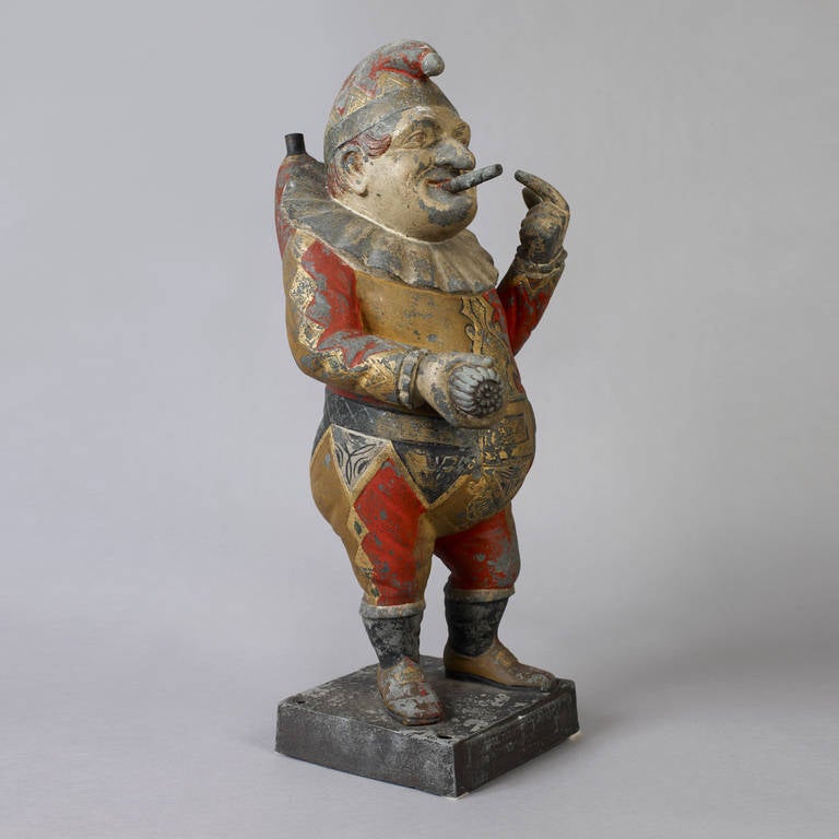 Rare Punch Countertop Cigar Store Tobacconist Figure For Sale at 1stDibs