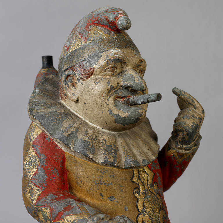 Rare Punch Countertop Cigar Store Tobacconist Figure For Sale at 1stDibs