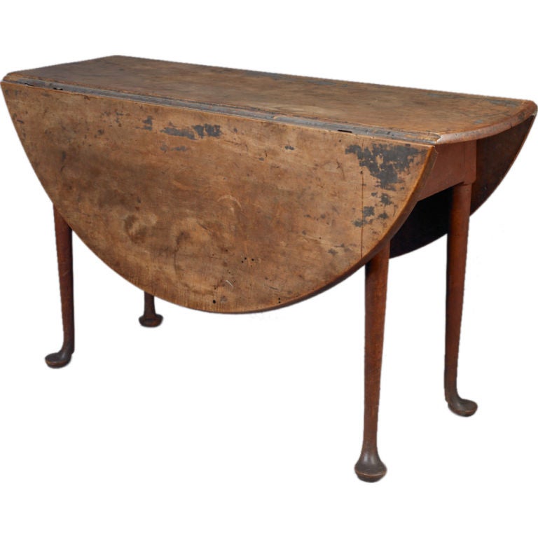 Queen Anne Drop-leaf Table at 1stDibs