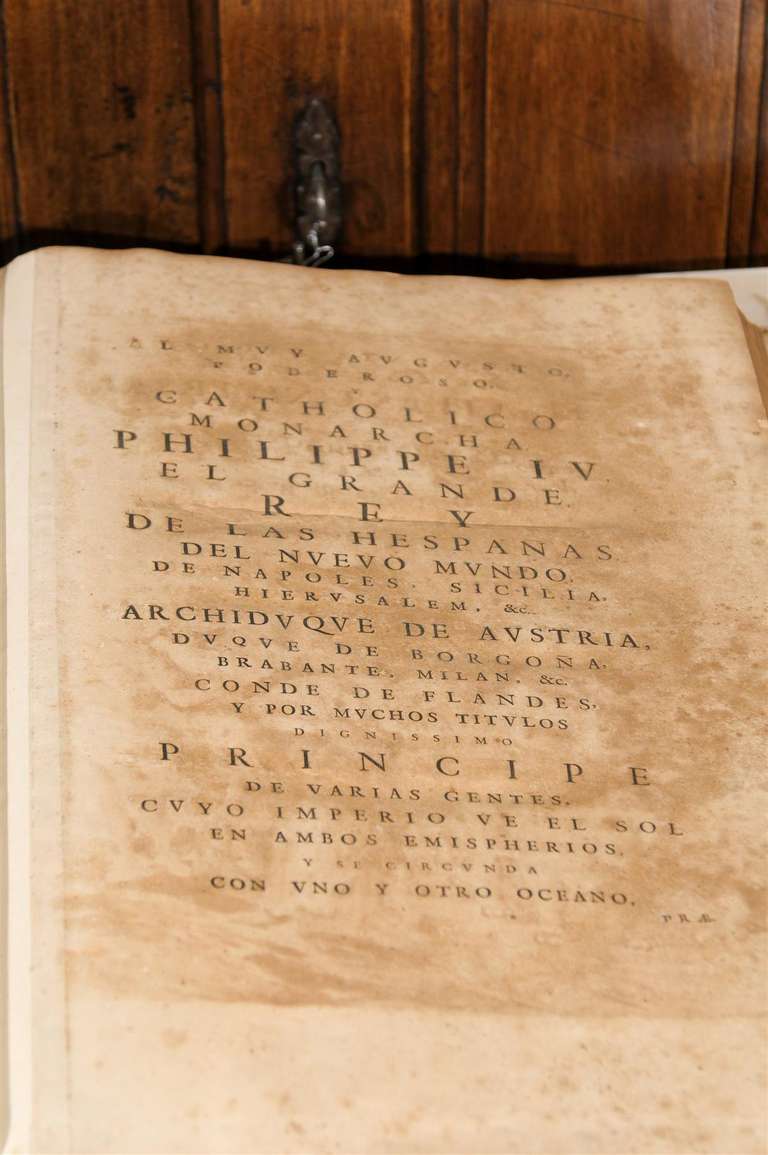 Old Spanish Vellum Book at 1stDibs